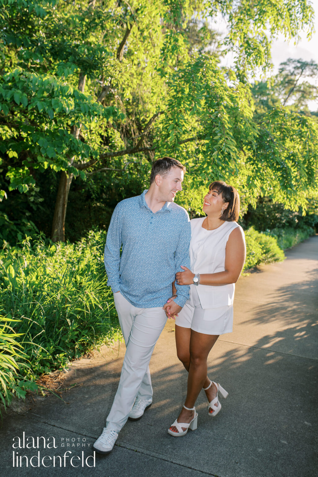 Romantic Summer Ault Park Engagement Photos | Madi + Alex ...